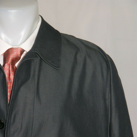 Burberry | Jackets & Coats | Burberry London Roeford Indigo Blue Cotton ...